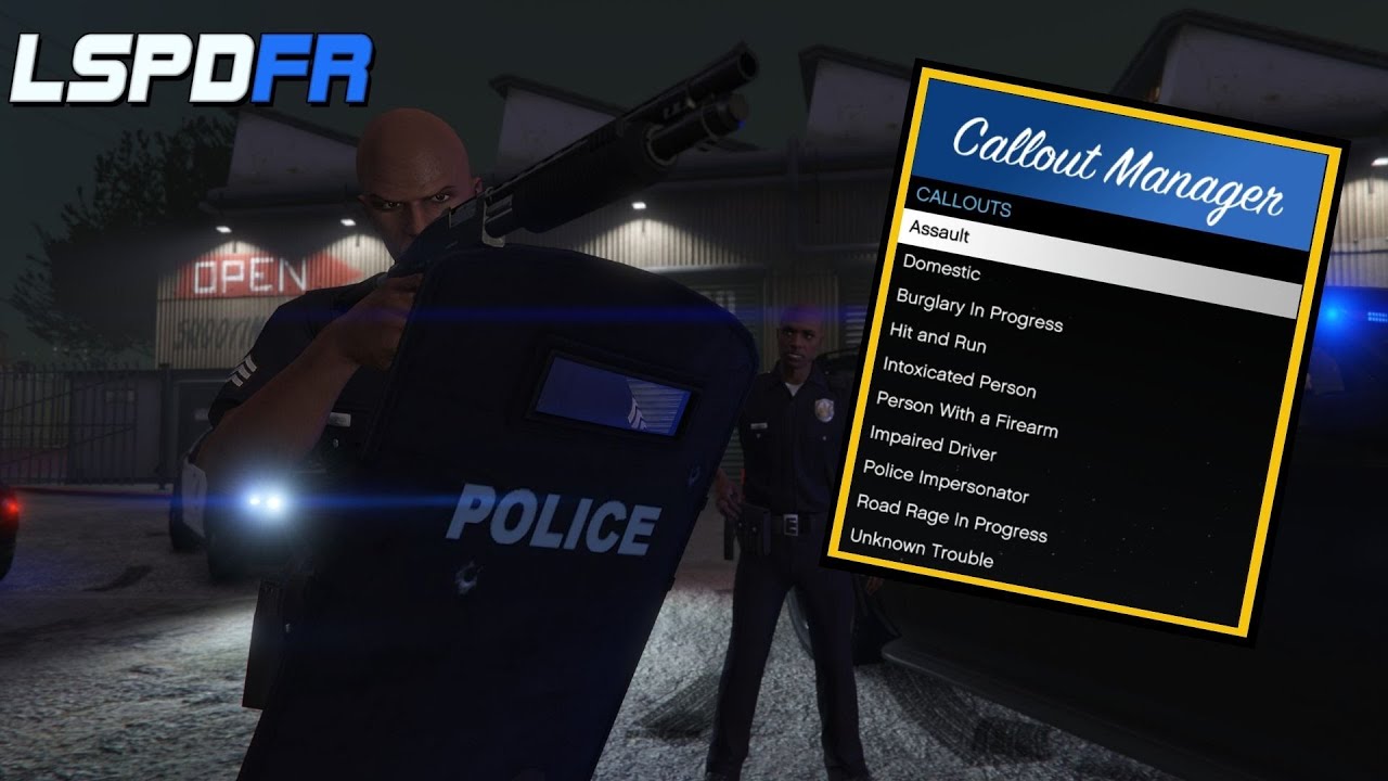LSPDFR | مع شرح استخدامه Callout Manager كيفية تركيب - YouTube