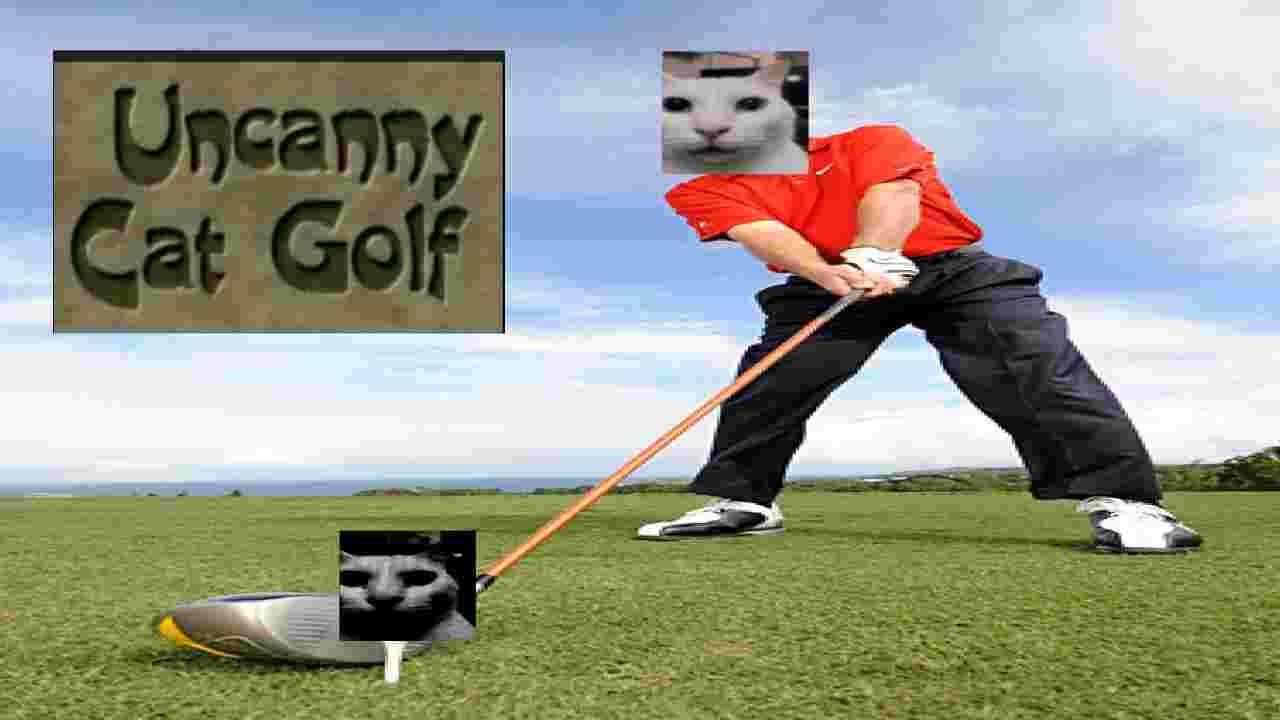 asmr проходження Uncanny Cat Golf (без коментарів) - YouTube