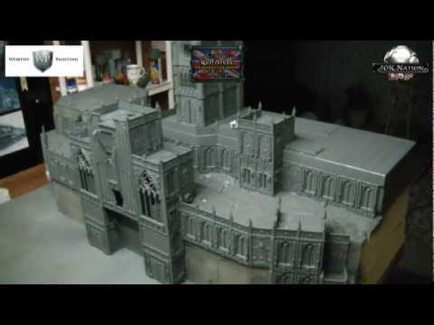 Scratch built Mega Fortress ~ Working on the structure ~ update 5 - YouTube