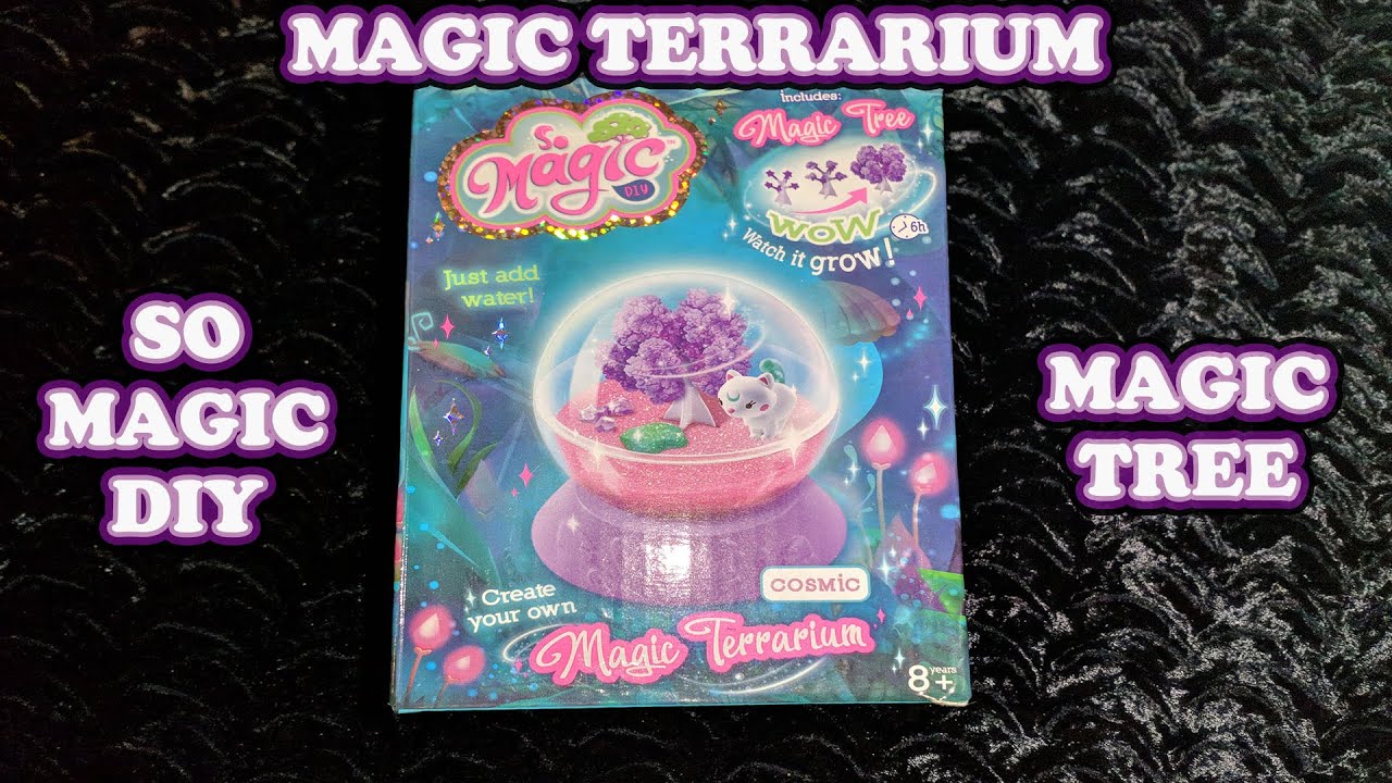 So Magic DIY Mini Magic Terrarium Kit - Grace Madness - YouTube