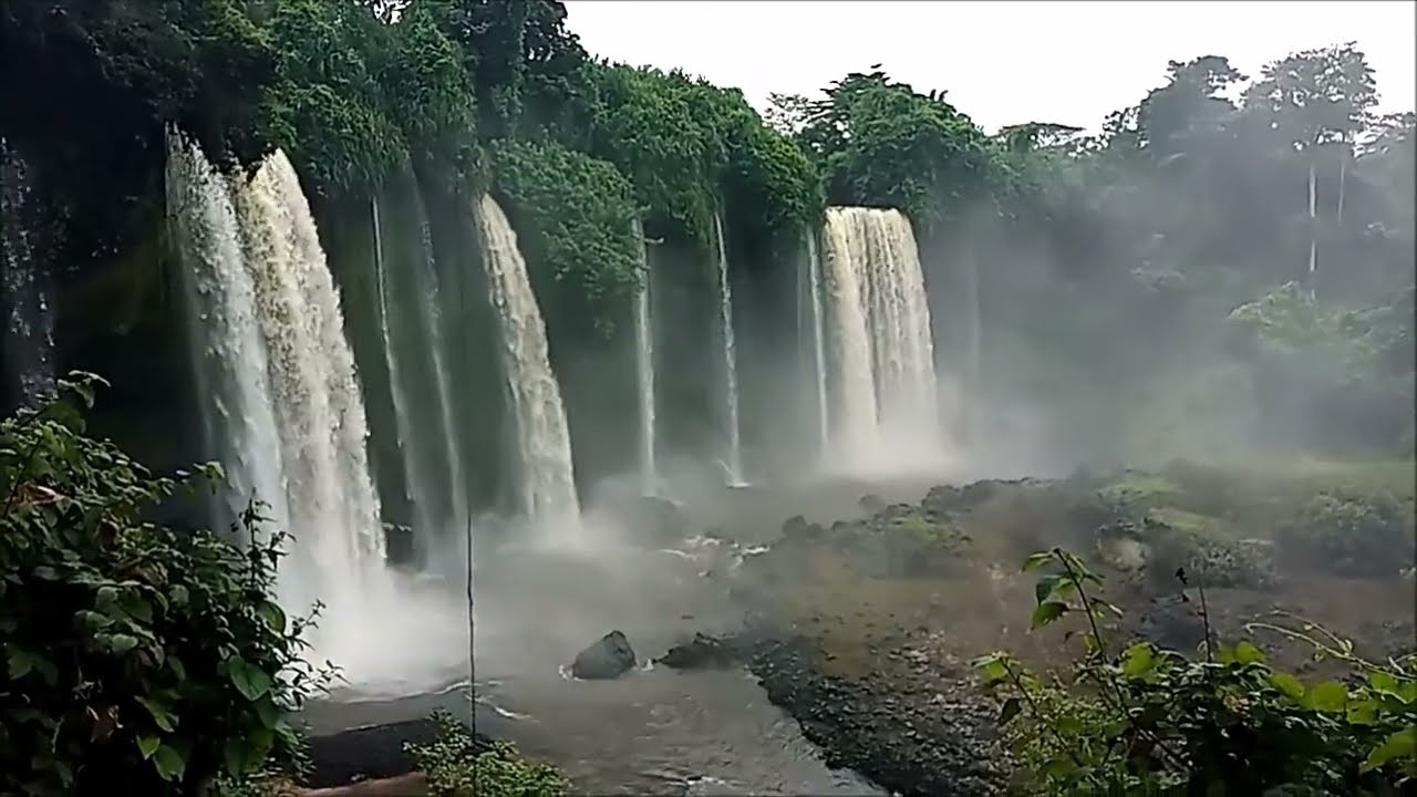 Agbokim Waterfall, Etung Cross River state - YouTube