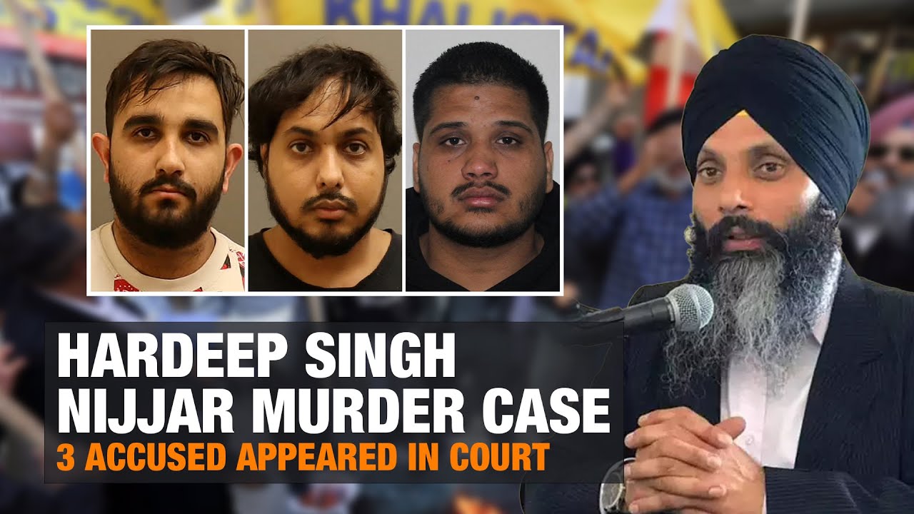 Hardeep Singh Nijjar Murder Case: 3 Accused Appeared in Court | News9 ...