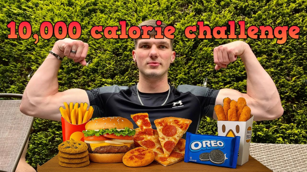 10,000 CALORIE CHALLENGE ft. Jacob!!! - YouTube