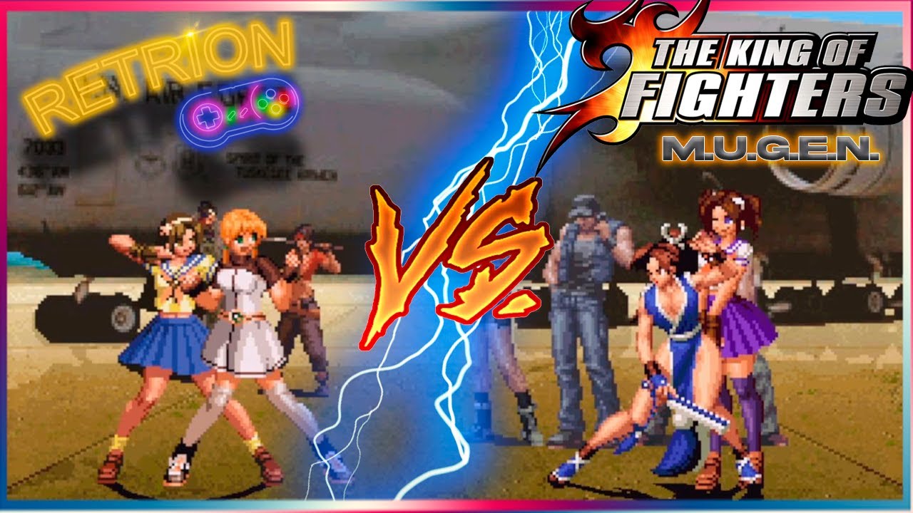 MARIA - ATHENA VS MAI - ASUKA KOF EX UNLIMITED - RETRION - YouTube