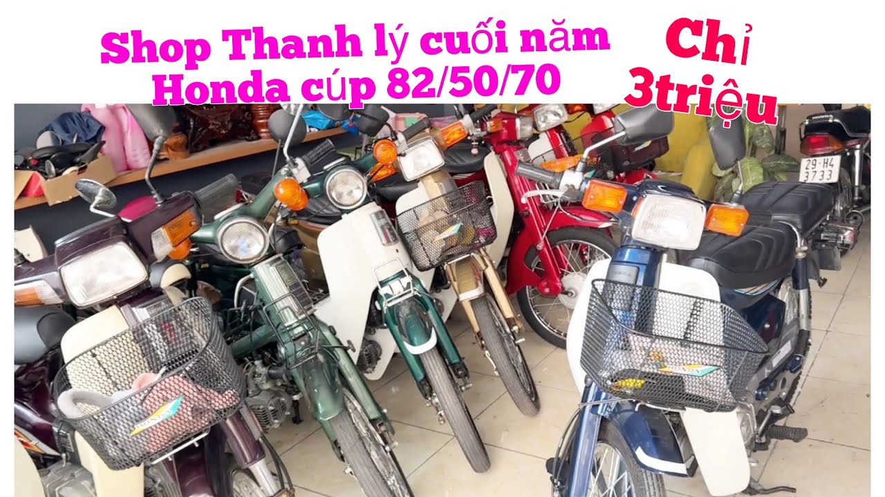 Honda Cúp Nhật 82/50/70 Cup tom 1997 Siêu hiếm chỉ từ 3triệu giấy tờ ...