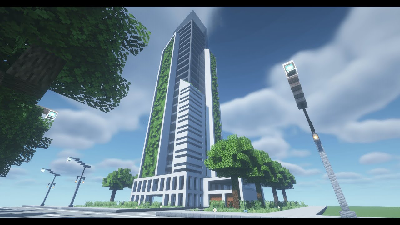 Minecraft: Modern City | Episode 4: Skyscraper (#2) - YouTube