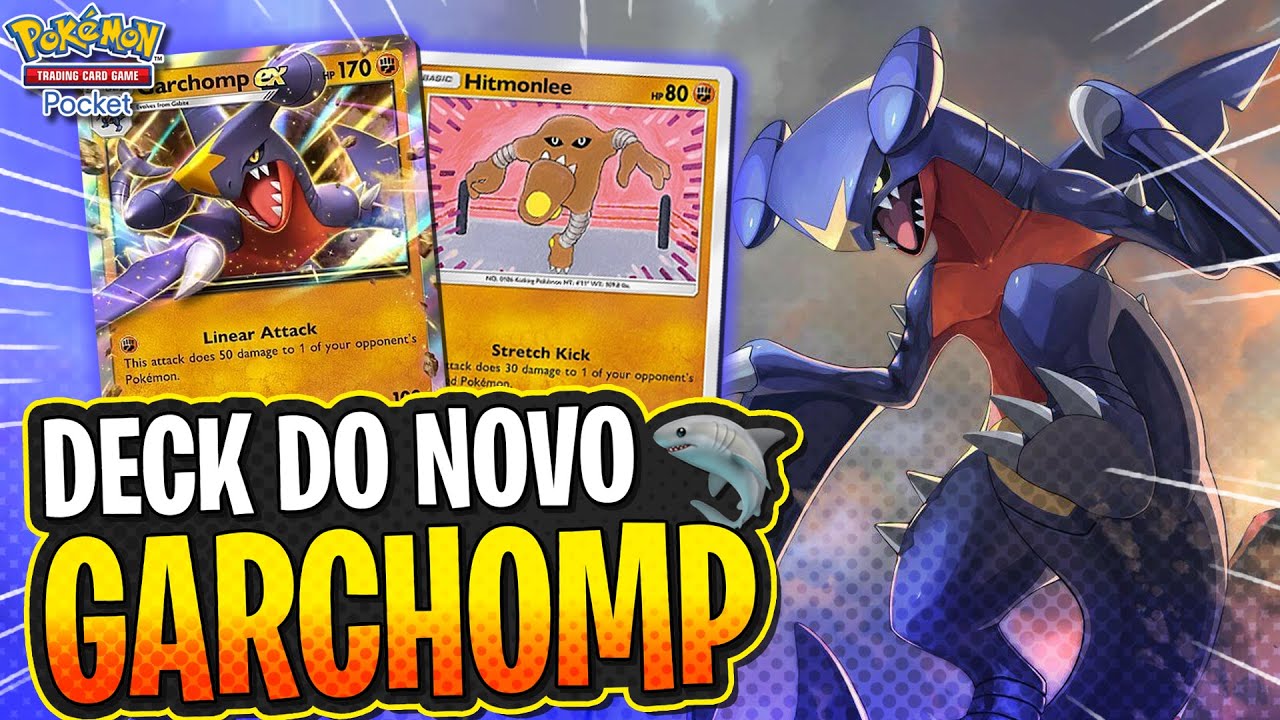 🦈NOVO DECK DO GARCHOMP | POKÉMON TCG POCKET | GAMEPLAY - YouTube