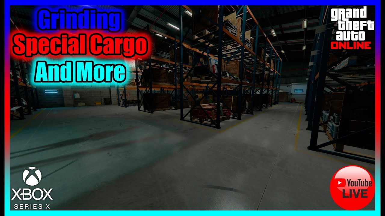 GTA Online Grinding Special Cargo & More (Xbox Series X) - YouTube