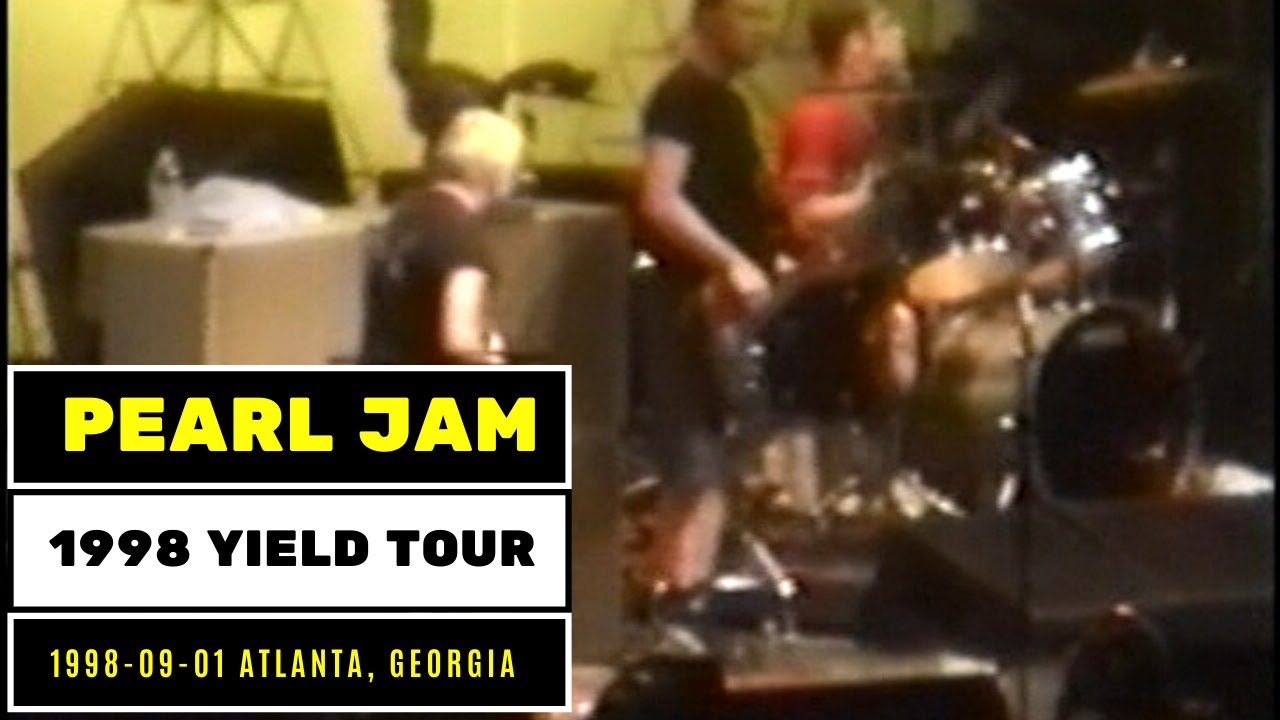 Pearl Jam 1998-09-01 Atlanta, Georgia [Yield Tour] - YouTube