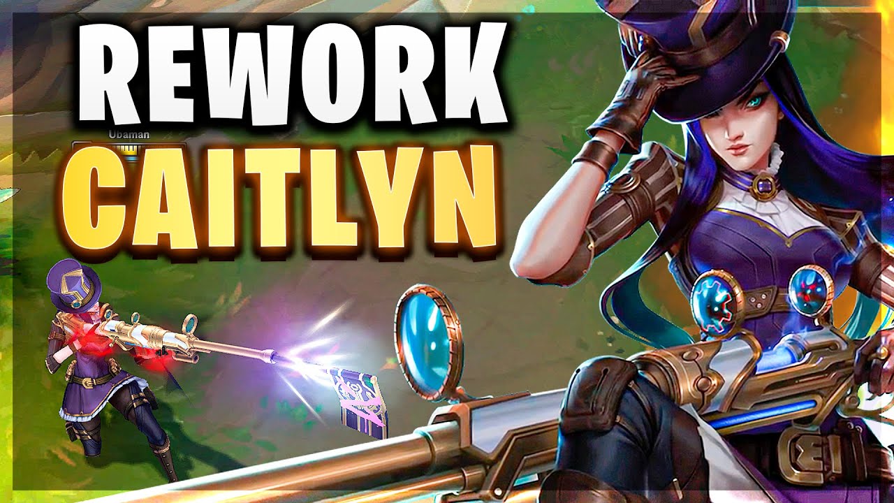 ¡GAMEPLAY REWORK CAITLYN! ES BELLISIMO! | League of Legends - YouTube