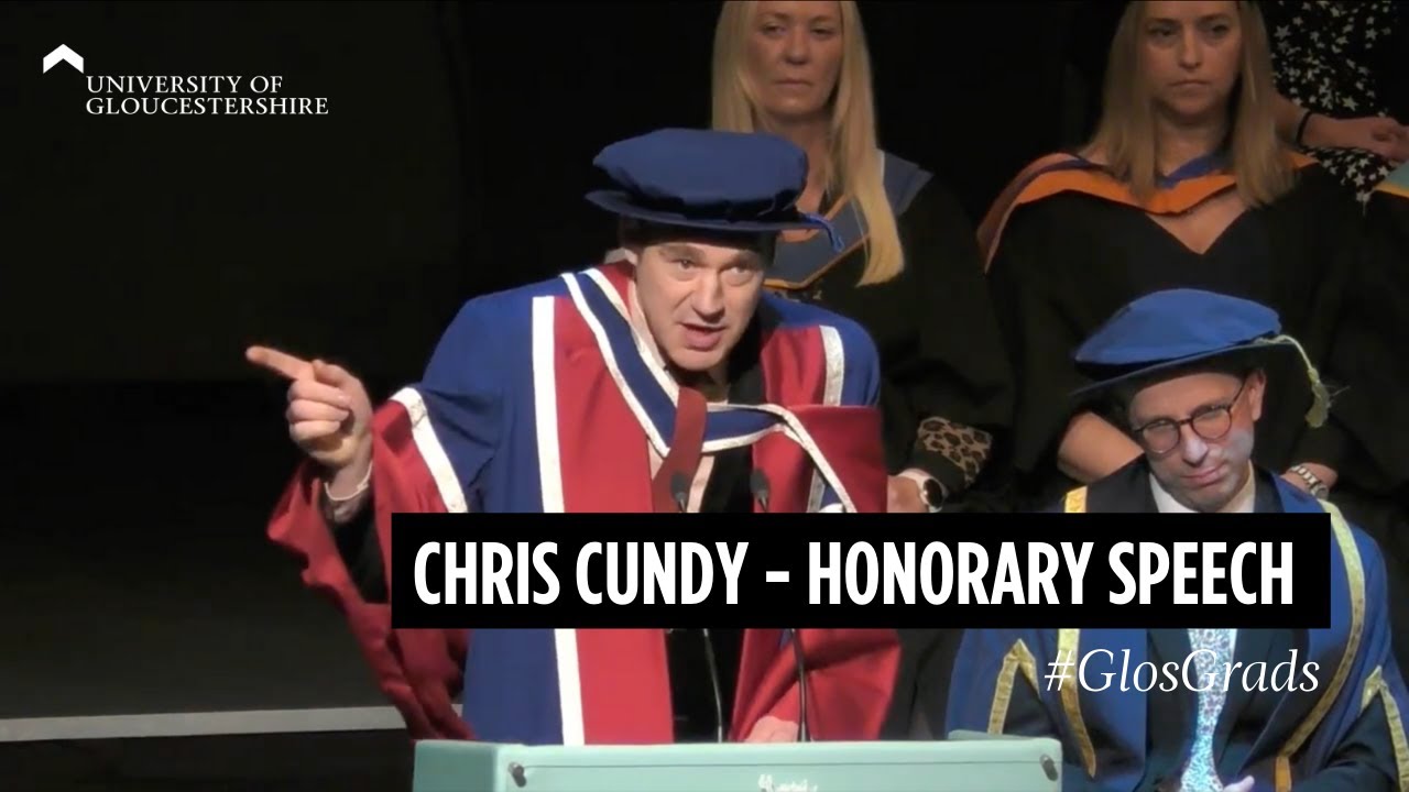 Graduation 2023 | Chris Cundy Honorary Speech | University of ...