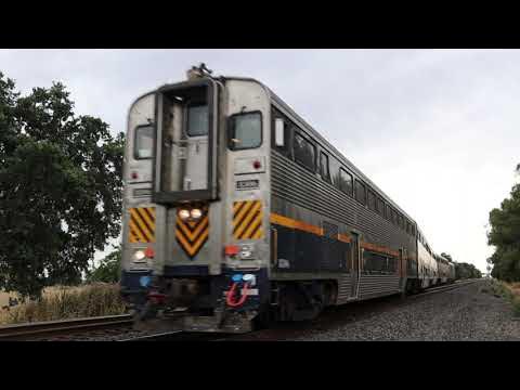 Trains Through Davis, CA! ~ Feat. CDTX 8306, CFNR, UP, and MORE! - YouTube