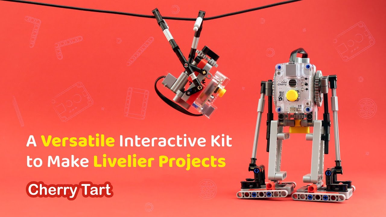 Cherry Tart: LEGO-compatible Sound-activated Building Block - YouTube