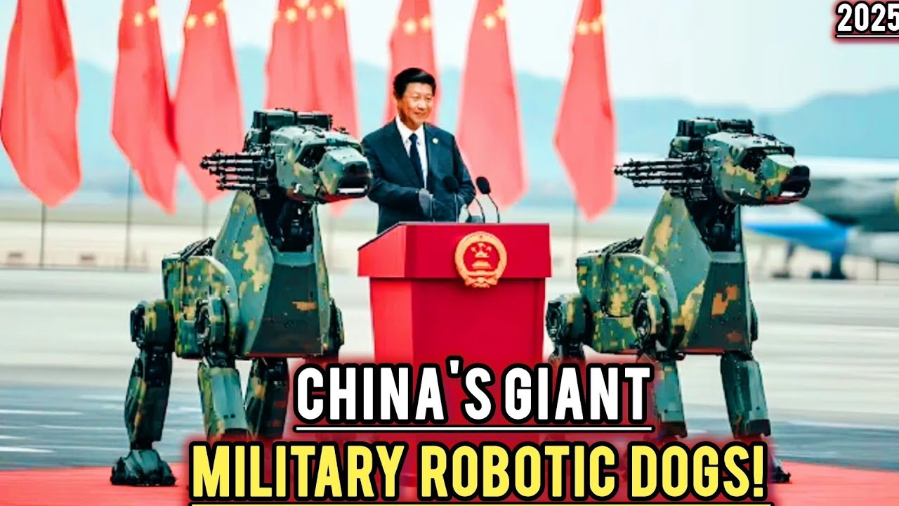 China's Giant Military Robotic Dogs 2025 | China's Robotic Dogs Stun ...