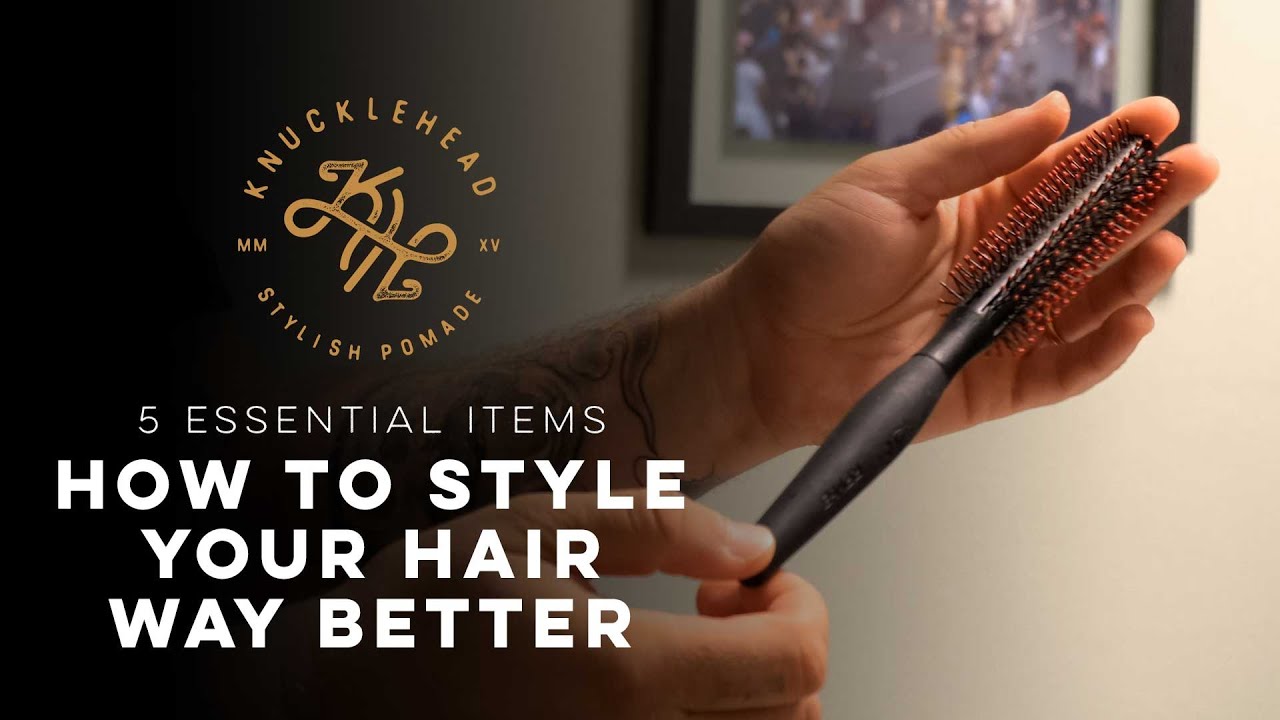 How to Style Your Hair WAY Better! | 5 Essential Items to Style your ...