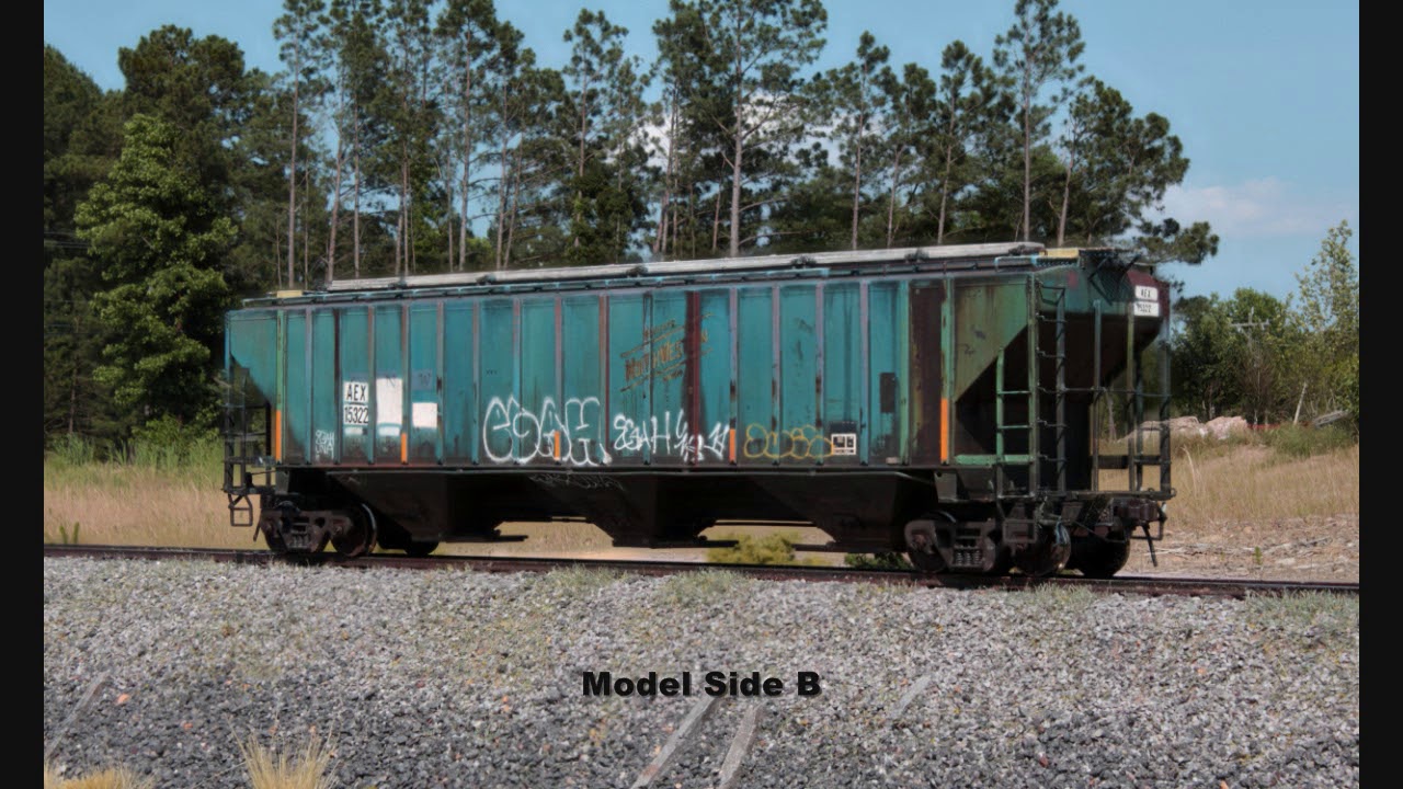 CNW Covered Hopper - YouTube