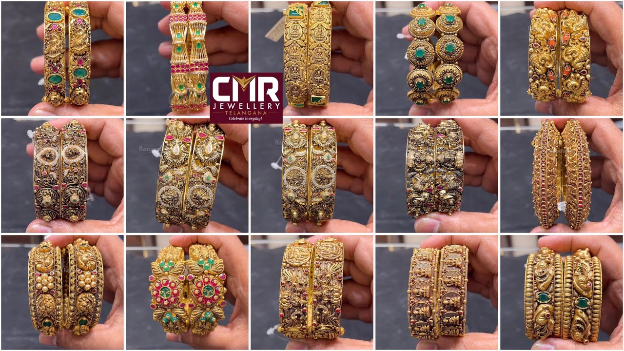 Nakshi bangles new designs | coral nakshi bangles | kasu model nakshi ...