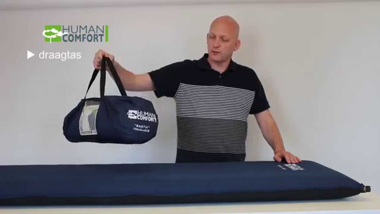 Human Comfort Self Inflating slaapmatten - YouTube