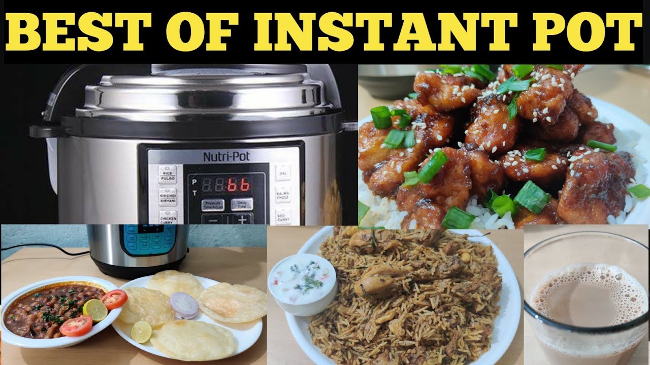 Cooking Food Without Gas For Whole Day | Using INSTANT POT At It's Best ...