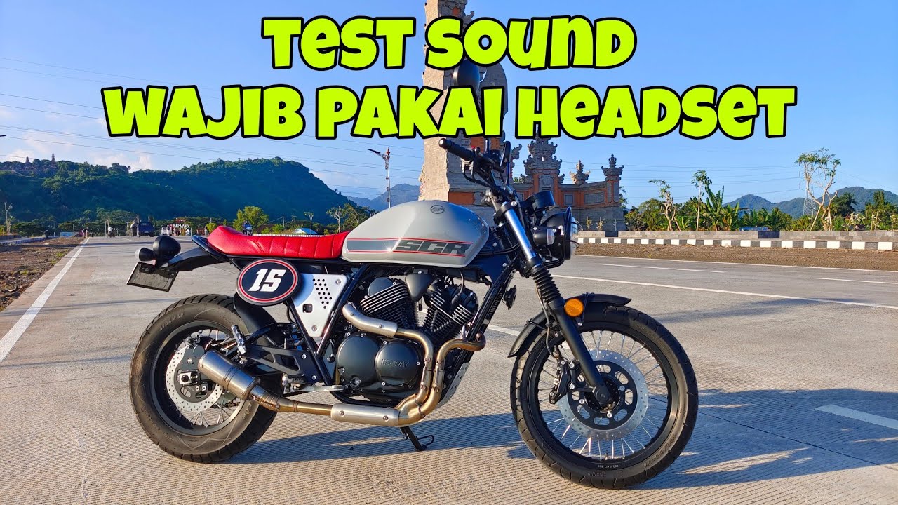 Keeway SCR 250v with SC Project Exhaust (Pure Sound) - YouTube