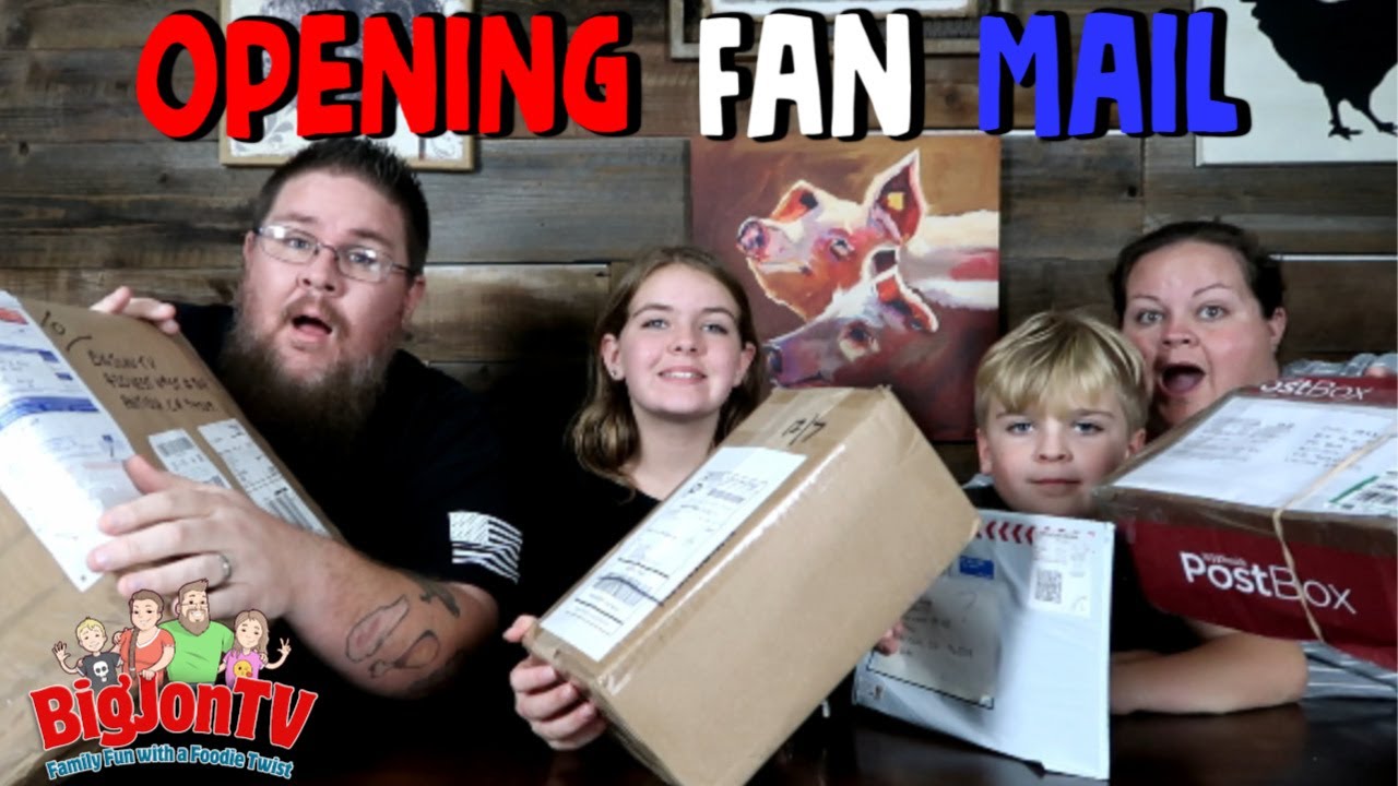 Unboxing Fan Mail || Fan Mail Friday - YouTube