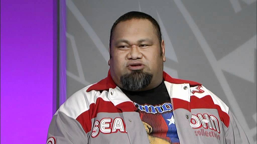 Studio interview with Laughing Samoans Tofiga Fepulea'i - YouTube