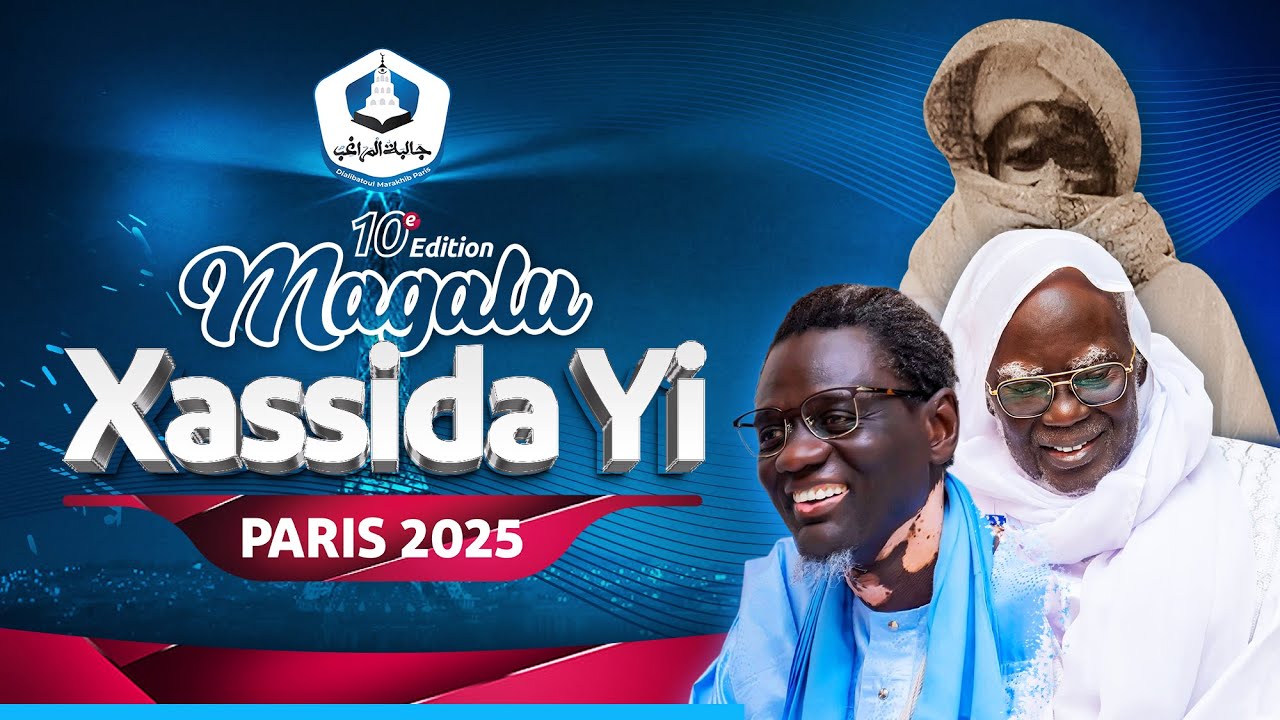 🔵 En Direct Magalou Xassida Yi Paris 2025 - YouTube