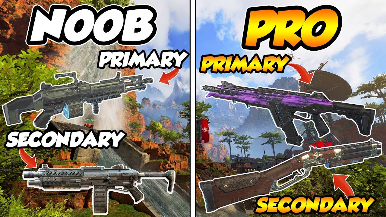APEX LEGENDS | THE 3 BEST WEAPON LOADOUTS BASED ON PLAYER SKiLL ...