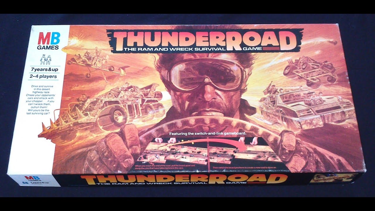 Thunder Road Board Game MB - Review and How To Play - YouTube