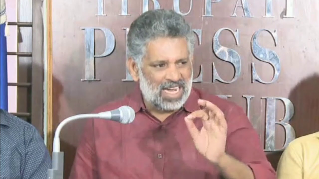 YSRCP MLA Chevireddy Bhaskar reddy press conference at chitoor dist ...