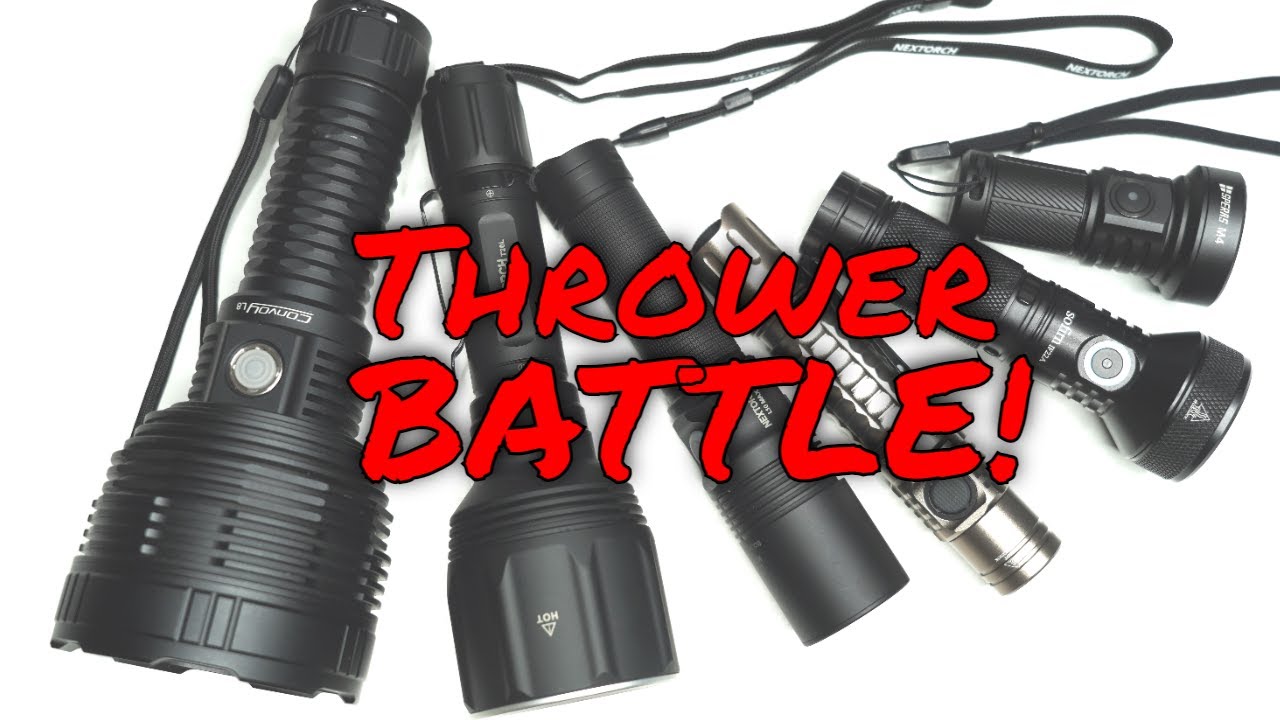 Thrower THROWDOWN! The Ultimate Thrower Flashlight Comparison: Which ...