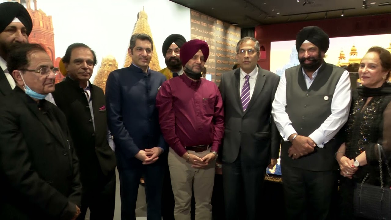 Installation Inauguration Of The Golden Temple Model At India Pavilion Installation Inauguration Of The Golden Temple Model At India Pavilion