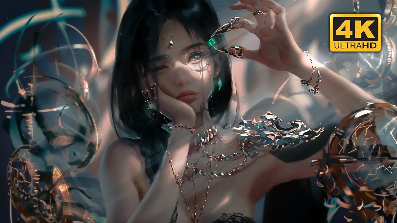 Princess Aeolian Checking Out Her Jewelry Ghostblade Live Wallpaper 4K - YouTube