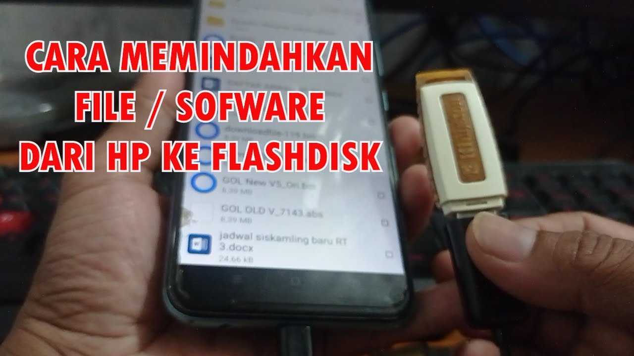Cara mengisi sofware receiver dari hp ke flashdisk - YouTube