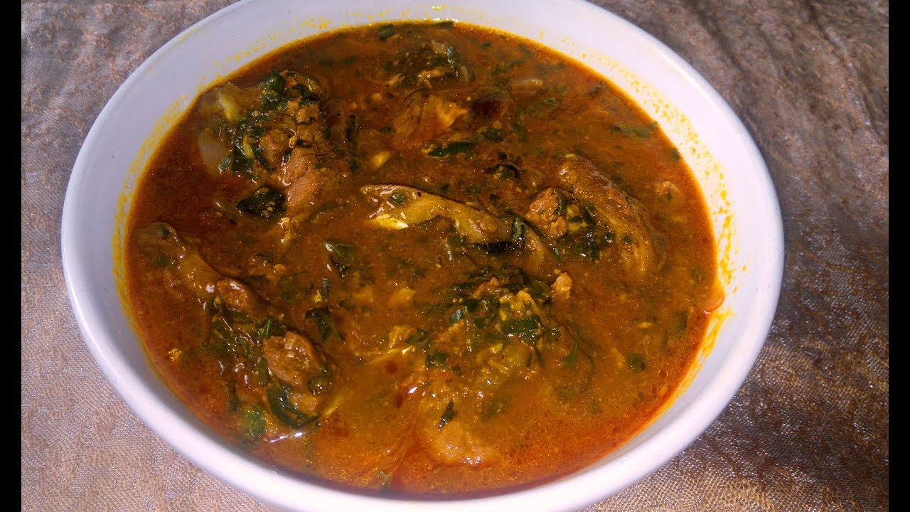How to Make Ogbono Soup - YouTube