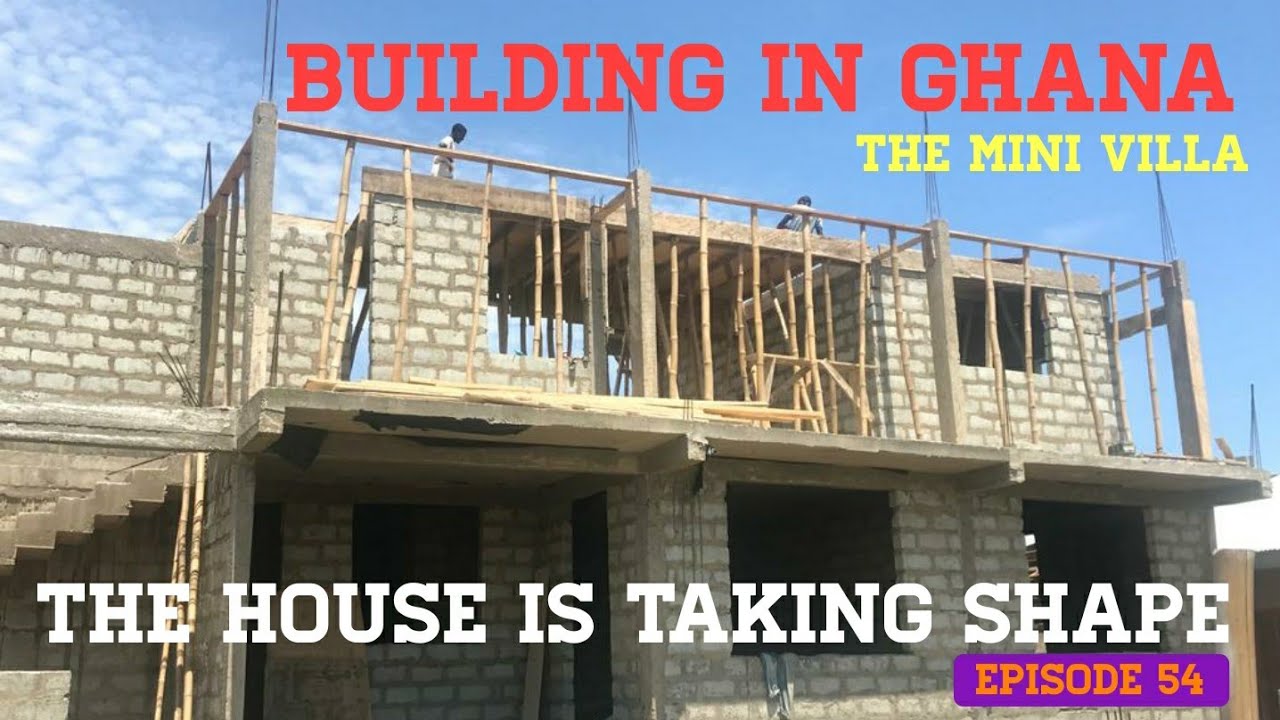 Building In Ghana | Almost Done With The Carpentry Work For The Decking ...