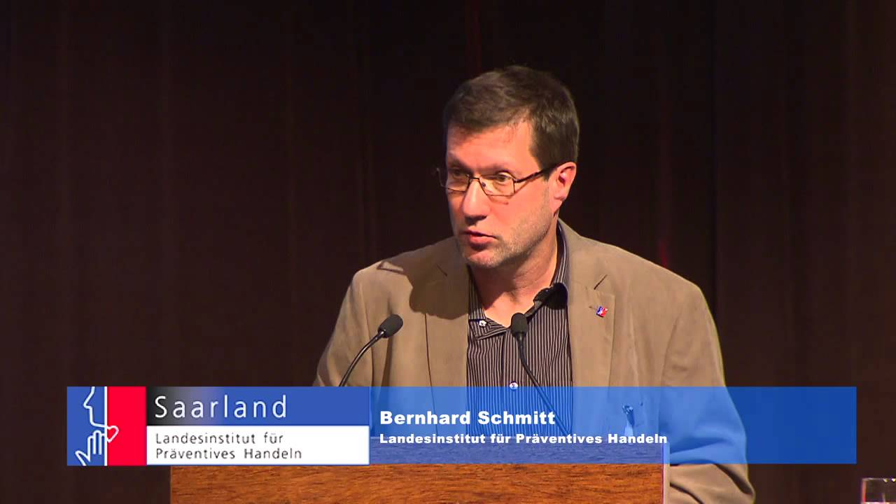 Prävention durch Sport -- eine Initiative des Saarländischen Landtages - Bernhard Schmitt (LPH ...