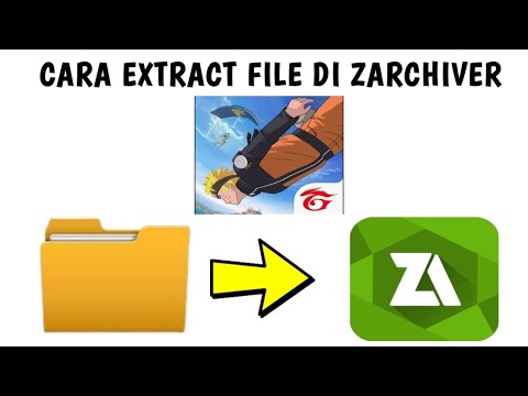 CARA EXTRACT FILE FREE FIRE DI ZARCHIVER TERBARU 2025 - YouTube