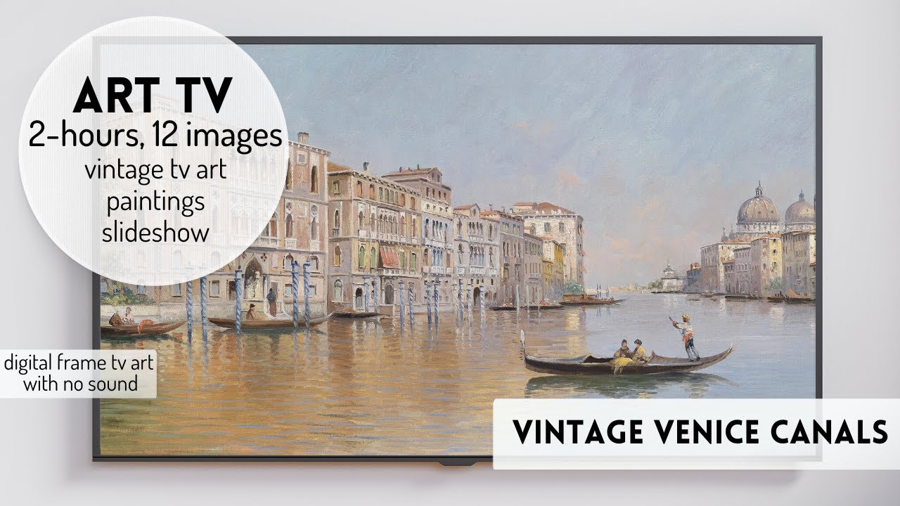 Vintage TV Art | Turn Your TV Into Art | Screensaver Slideshow ...
