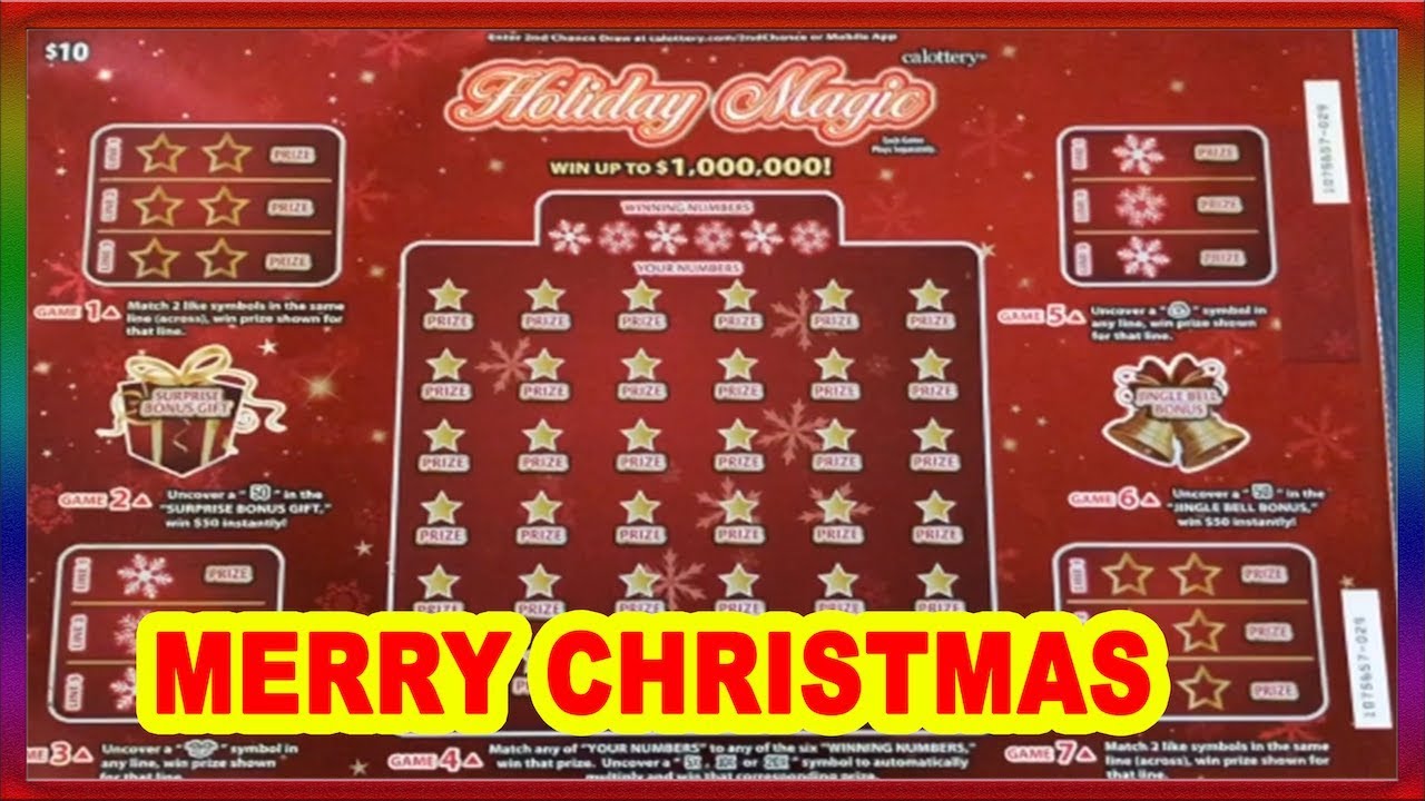 ** Merry Christmas ** HOLIDAY TICKET ** SL's SCRATCHERS CHANNEL ...