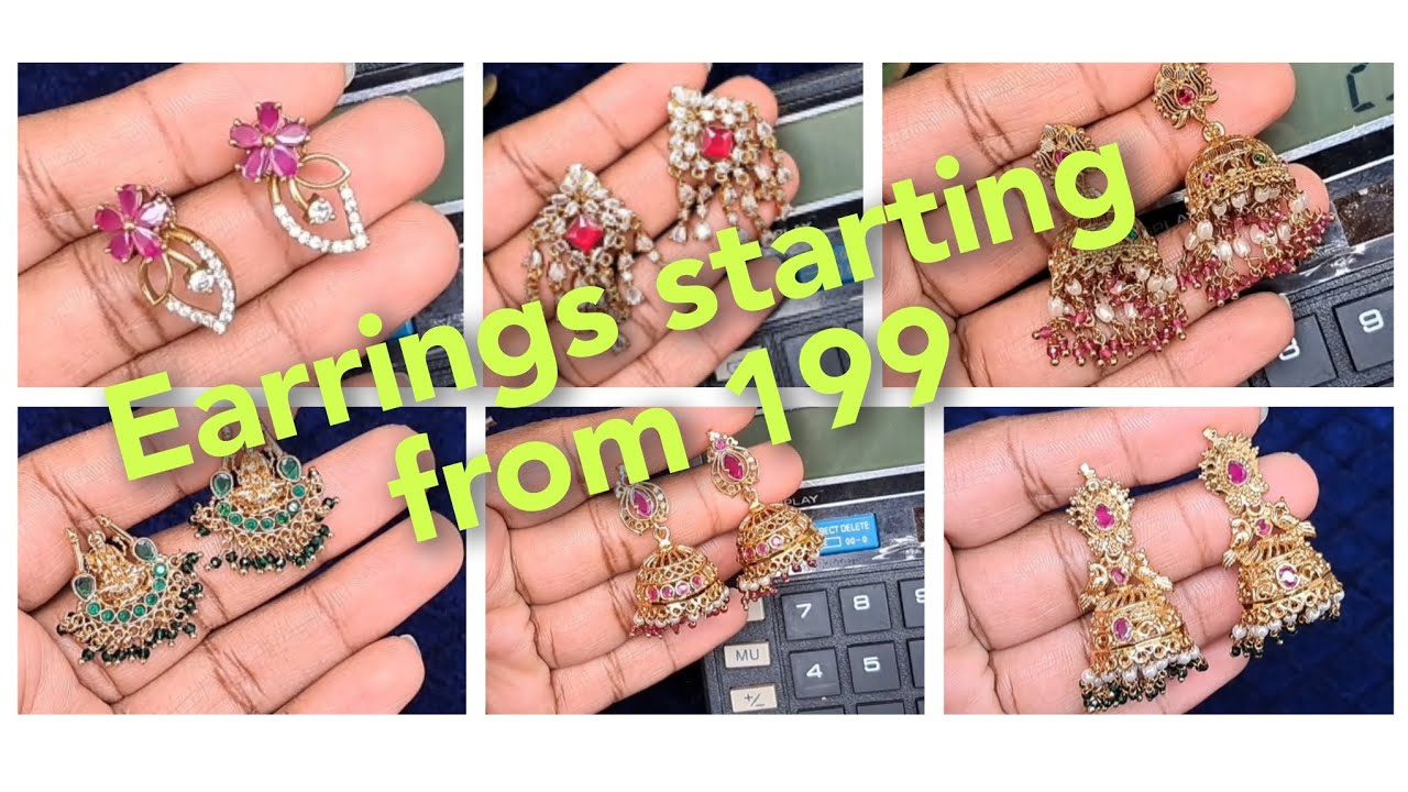 earrings starting from 199/- @jyothiscollections123 #jhumkas # ...