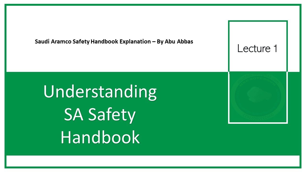 Understanding SA Safety Handbook Safety Responsibilities - YouTube