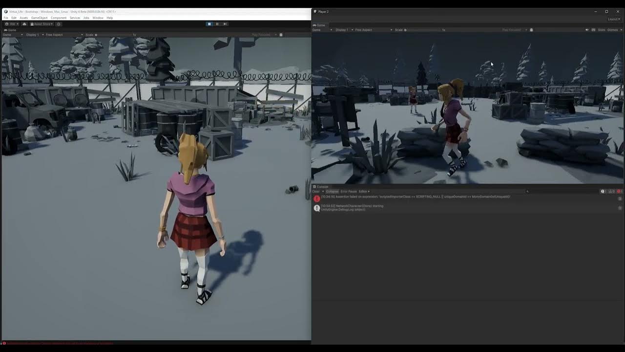 Synty Animations in Unity 6 Multiplayer Play Mode with Netcode for GameObjects - YouTube