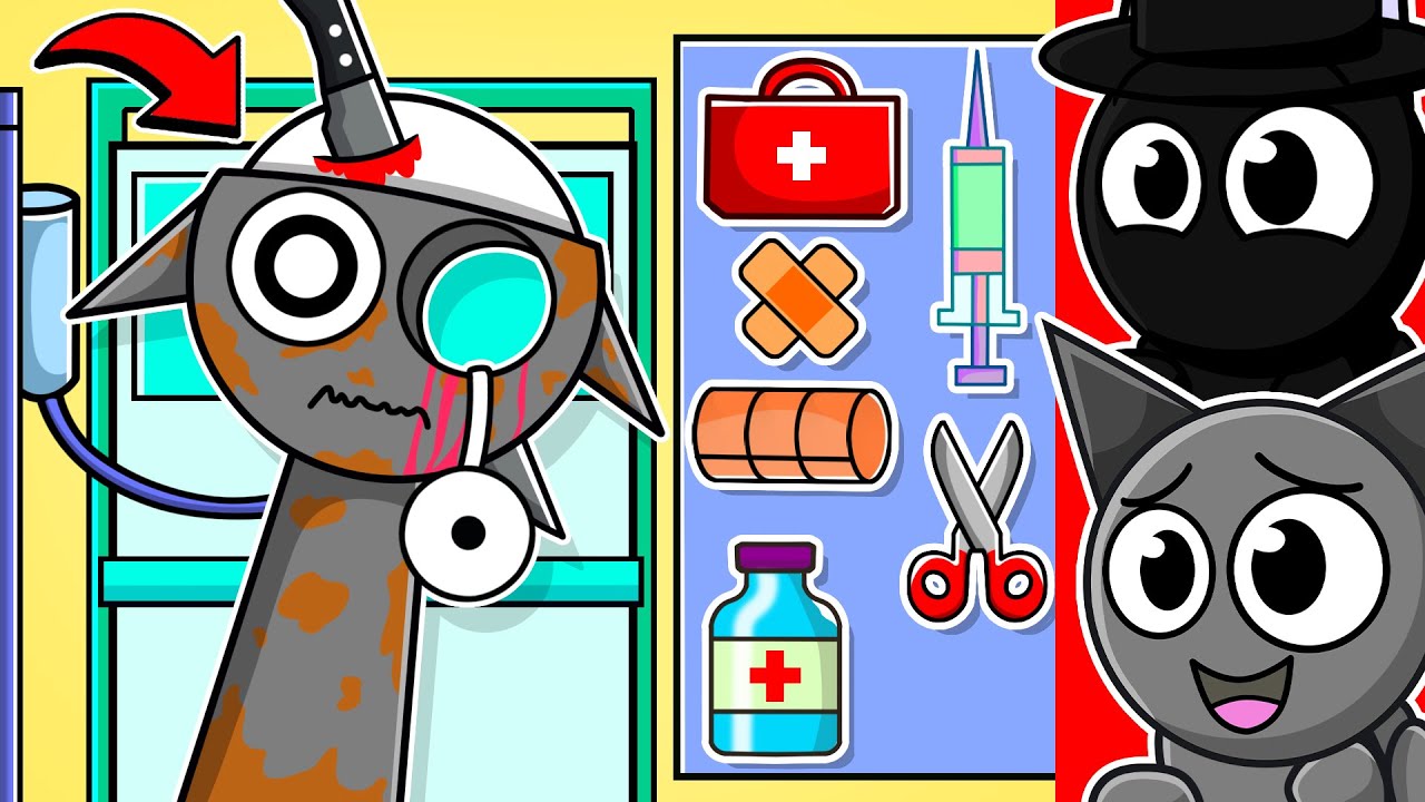 SPRUNKI GETS SURGERY! (Fixed Sprunki Animations) - YouTube