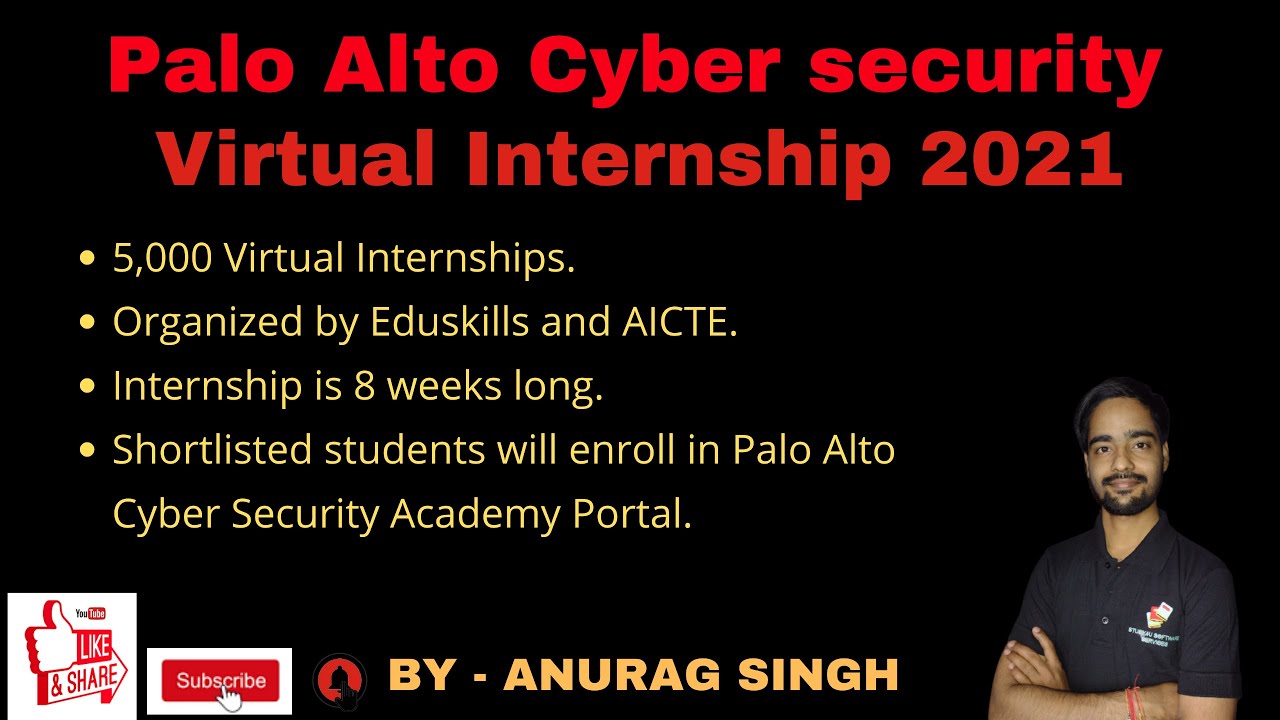 #cybersecurity Palo Alto Cyber security || Virtual Internship 2021 ...