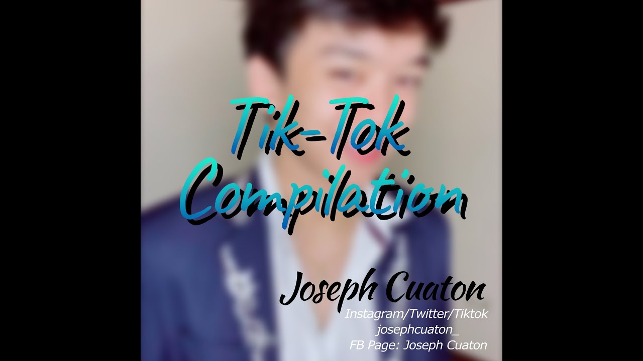 TikTok Dance Compilation | Joseph Cuaton - YouTube