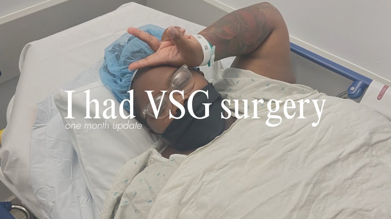 I had VSG surgery 🥳 1 month update - YouTube