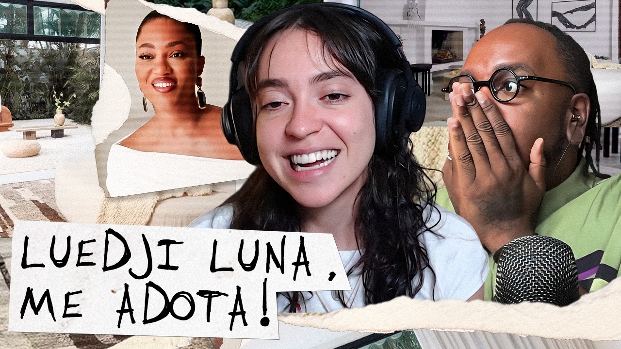 EU E FABÃO QUEREMOS MORAR NA CASA DA LUEDJI LUNA!! - YouTube