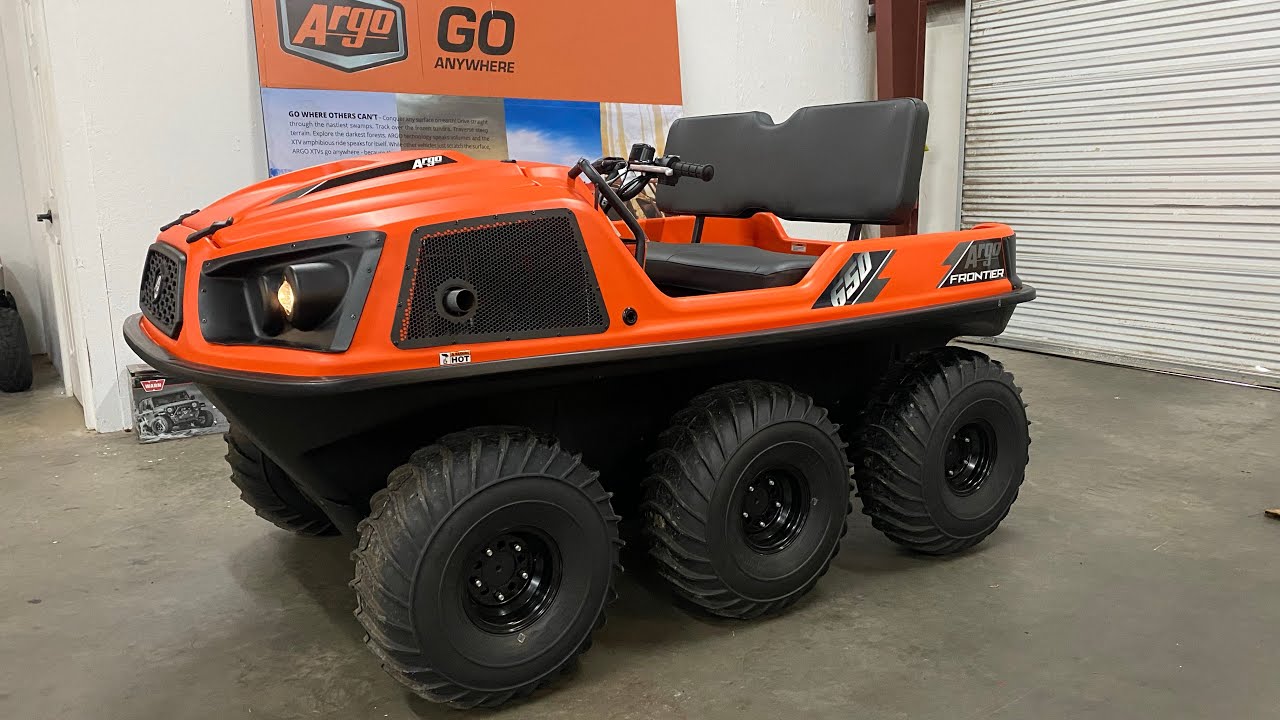 2023 Primary Argo Frontier 650 6x6 Amphibious XTV - Ready When You Are ...