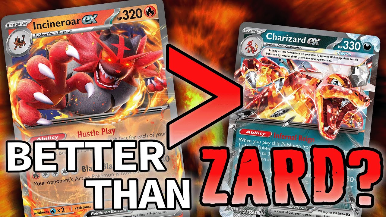 Is Incineroar ex the BETTER Charizard ex?! - YouTube